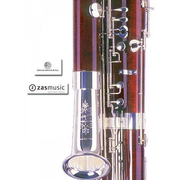 Contrafagot Oscar Adler modelo profesional 1369. modelo compacto